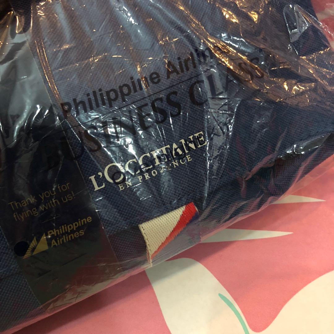 Philippine airlines x l’occitane en provence business class amenities kit, Hobbies & Toys ...