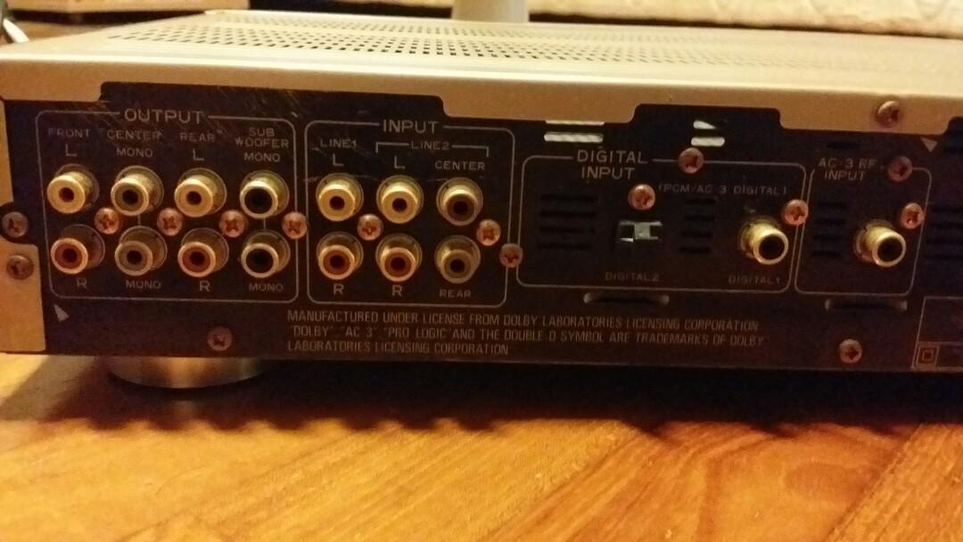 Pioneer SP-D07 pre-amp Dolby ac-3 processor, Audio, Other Audio Equipment on Carousell
