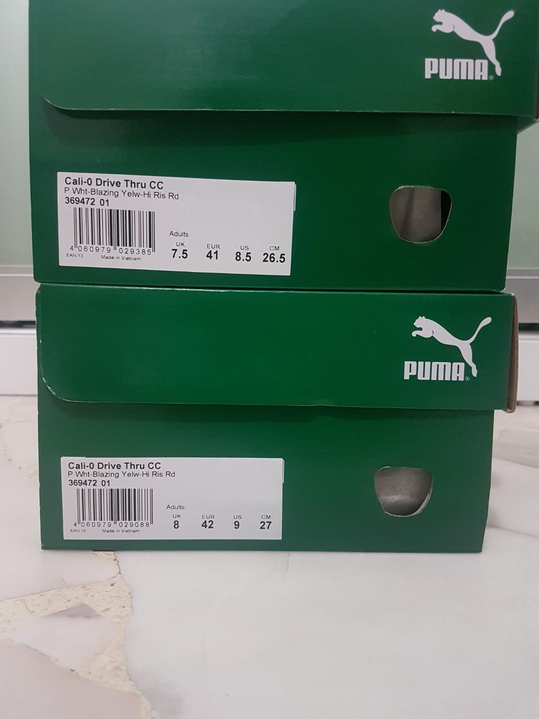Puma Cali-0 Drive Thru, Men's Fashion, Footwear, Sneakers on Carousell