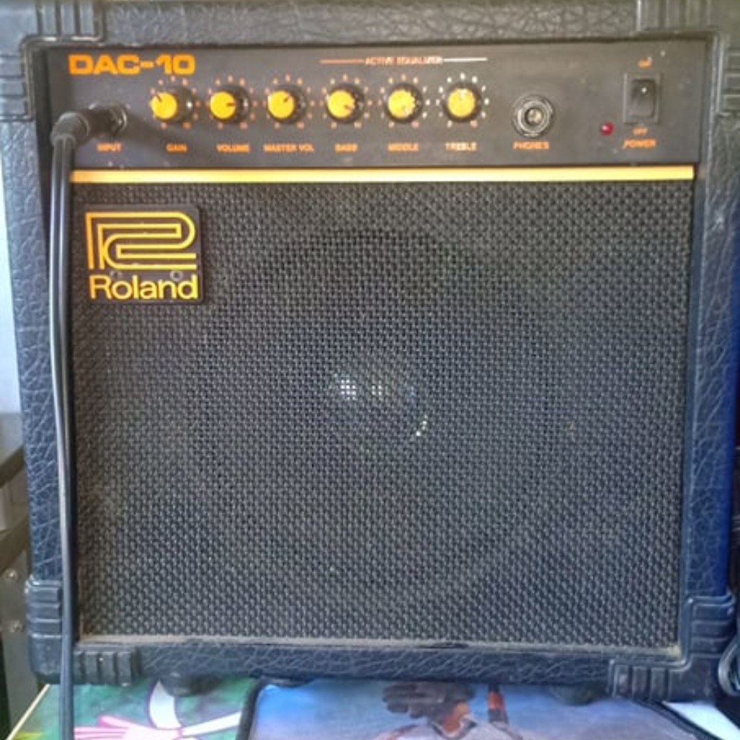 Roland DAC-10 15W Electric Guitar Amplifier/Piano Keyboard Organ Amp ...