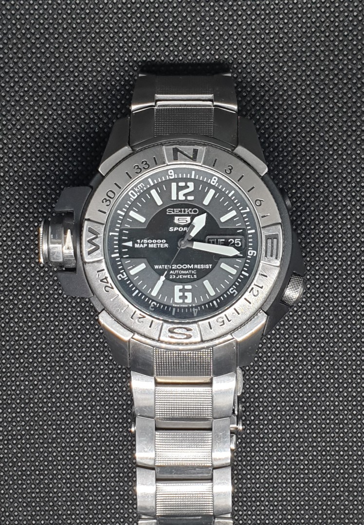Seiko Map Meter Automatic, Men's Fashion, Watches & Accessories ...