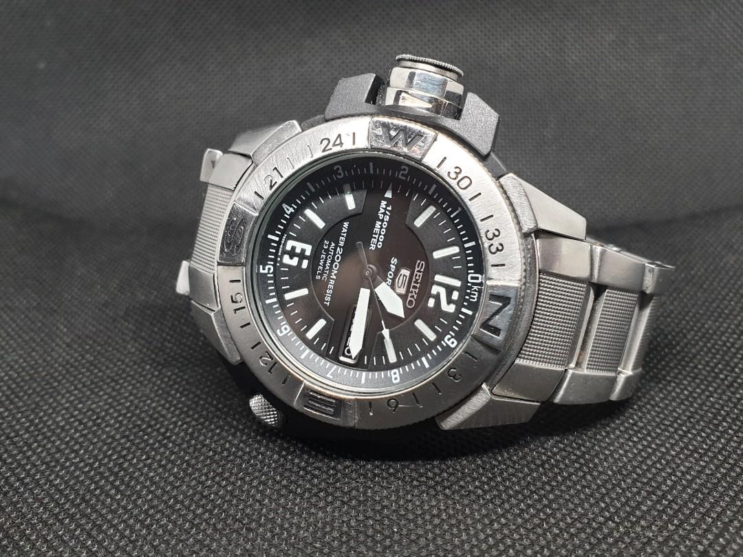 Seiko Map Meter Automatic, Men's Fashion, Watches & Accessories ...