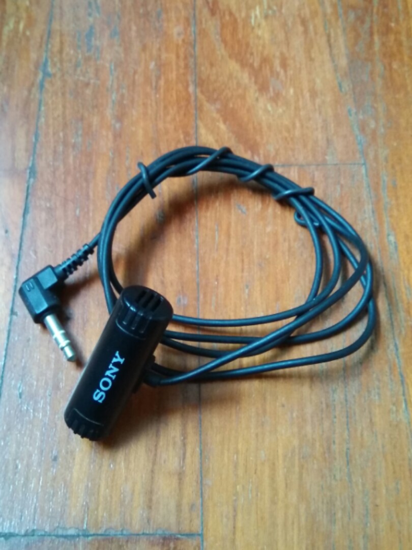 Sony stereo microphone, Audio, Microphones on Carousell