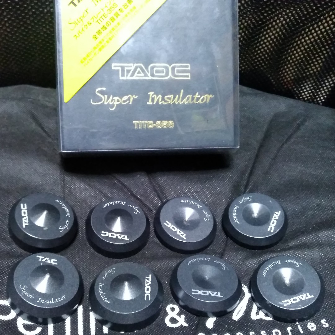 (fixed price)TAOC Super Insulator TITE 35S audio/speaker/turntable ...