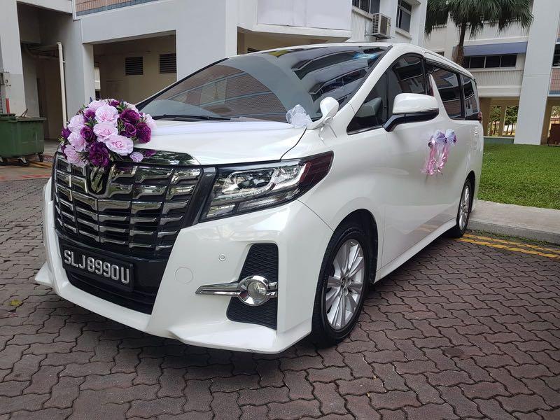 Toyota Alphard Wedding Car, Cars, Car Rental on Carousell