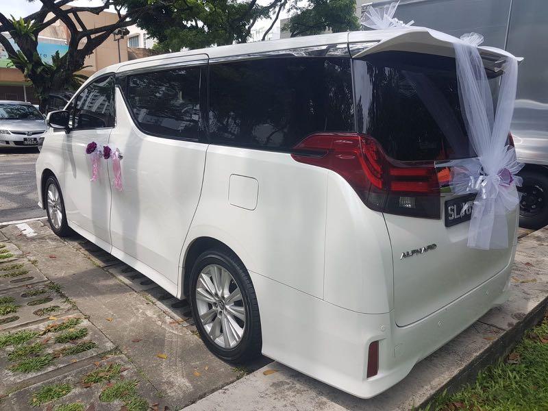 Toyota Alphard Wedding Car, Cars, Car Rental on Carousell