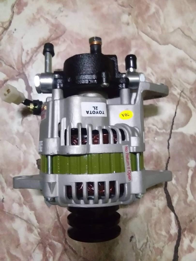 Toyota revo 2L engine alternator, Car Parts & Accessories on Carousell