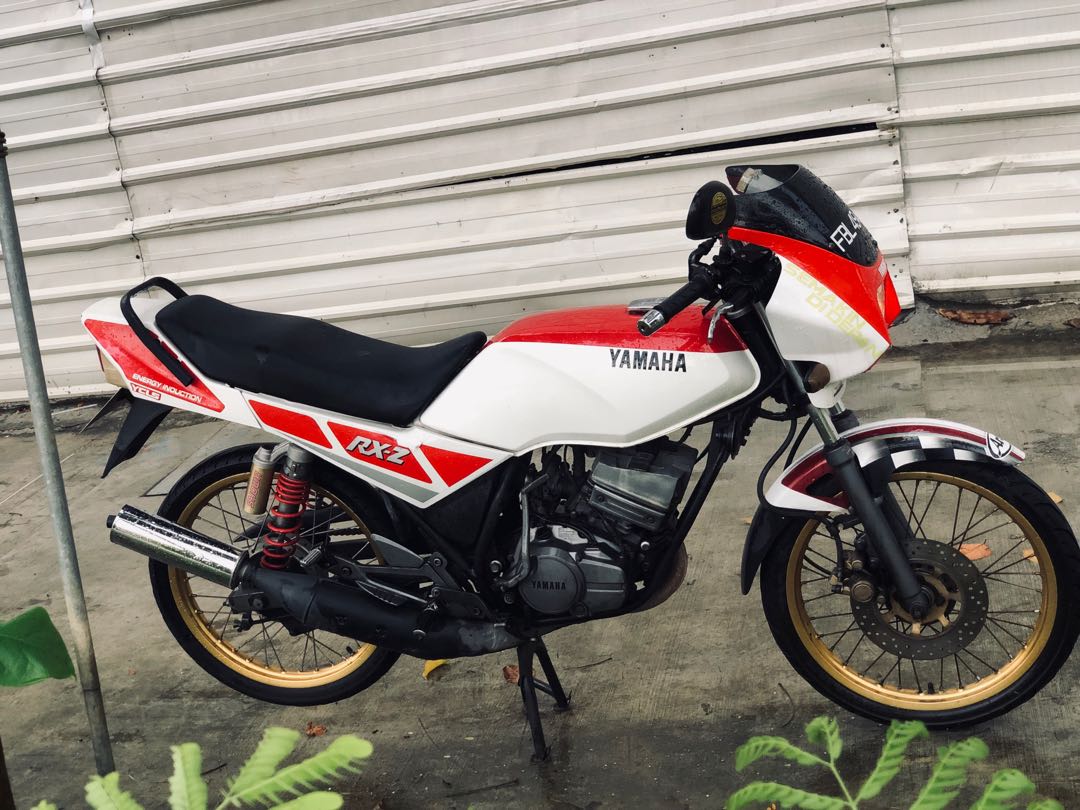 Yamaha Rxz, Motorcycles, Motorcycles for Sale, Class 2B on Carousell
