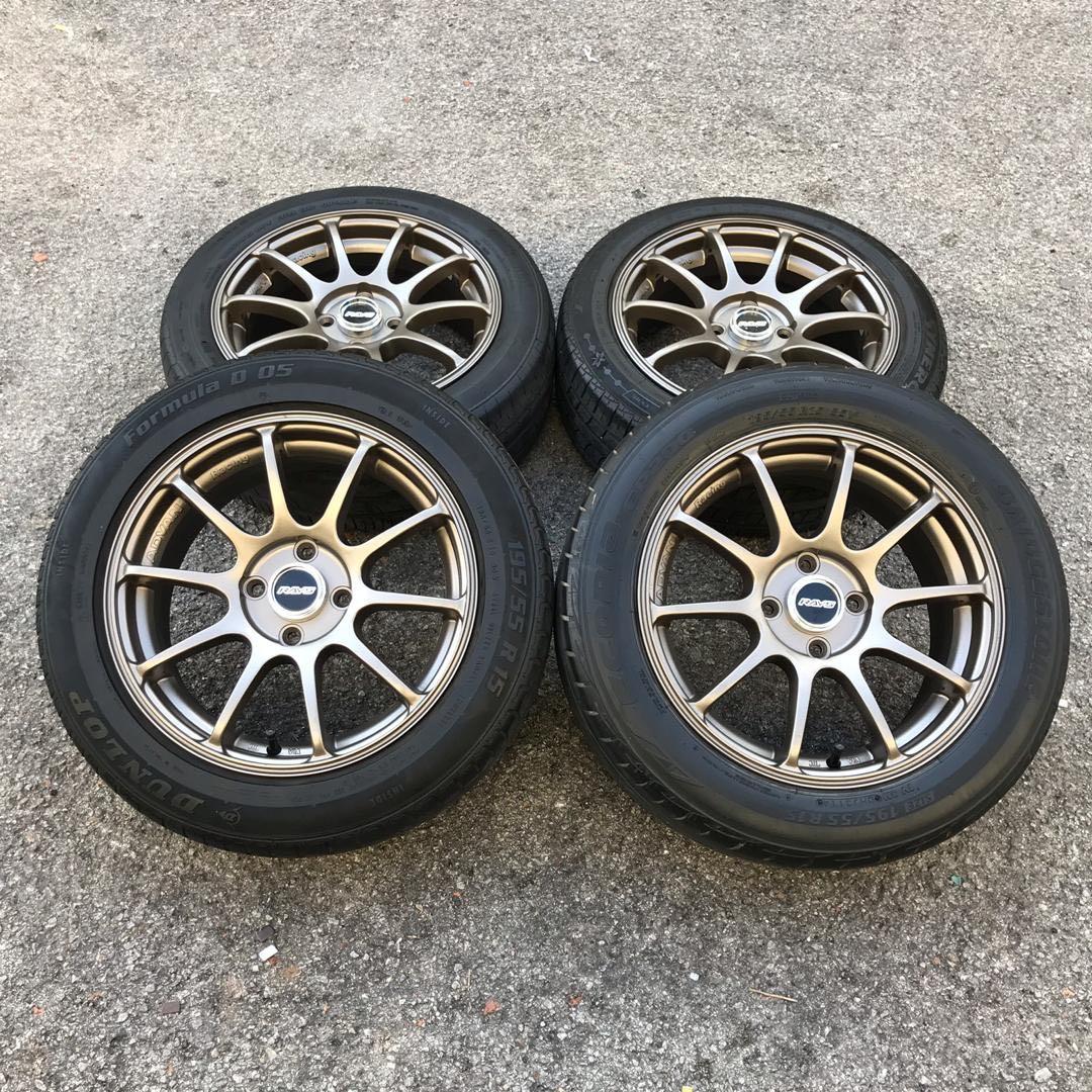 ADVAN RACING 15 INCI, Auto Accessories on Carousell