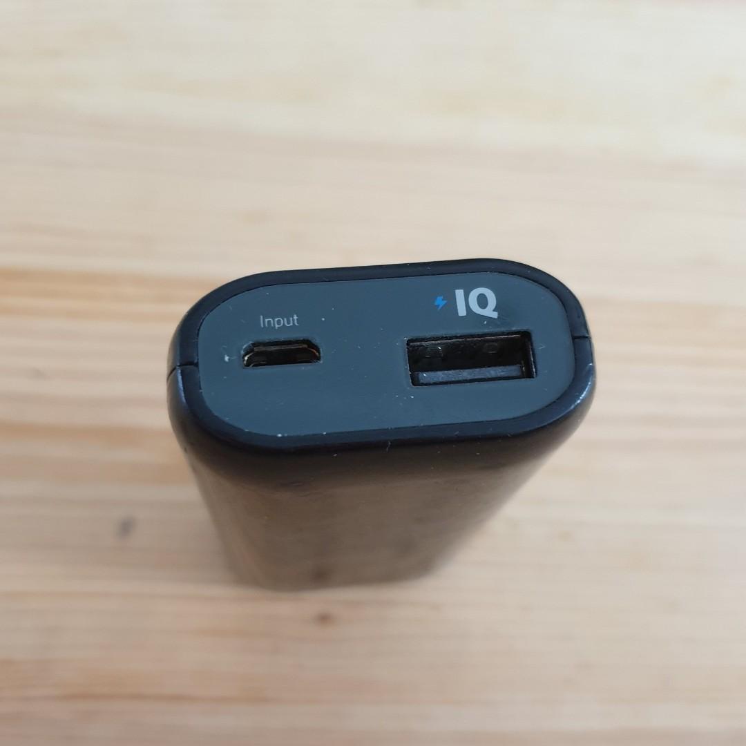 Anker Astro E1 5200mAh Power Bank PowerIQ Black A1211, Mobile Phones ...