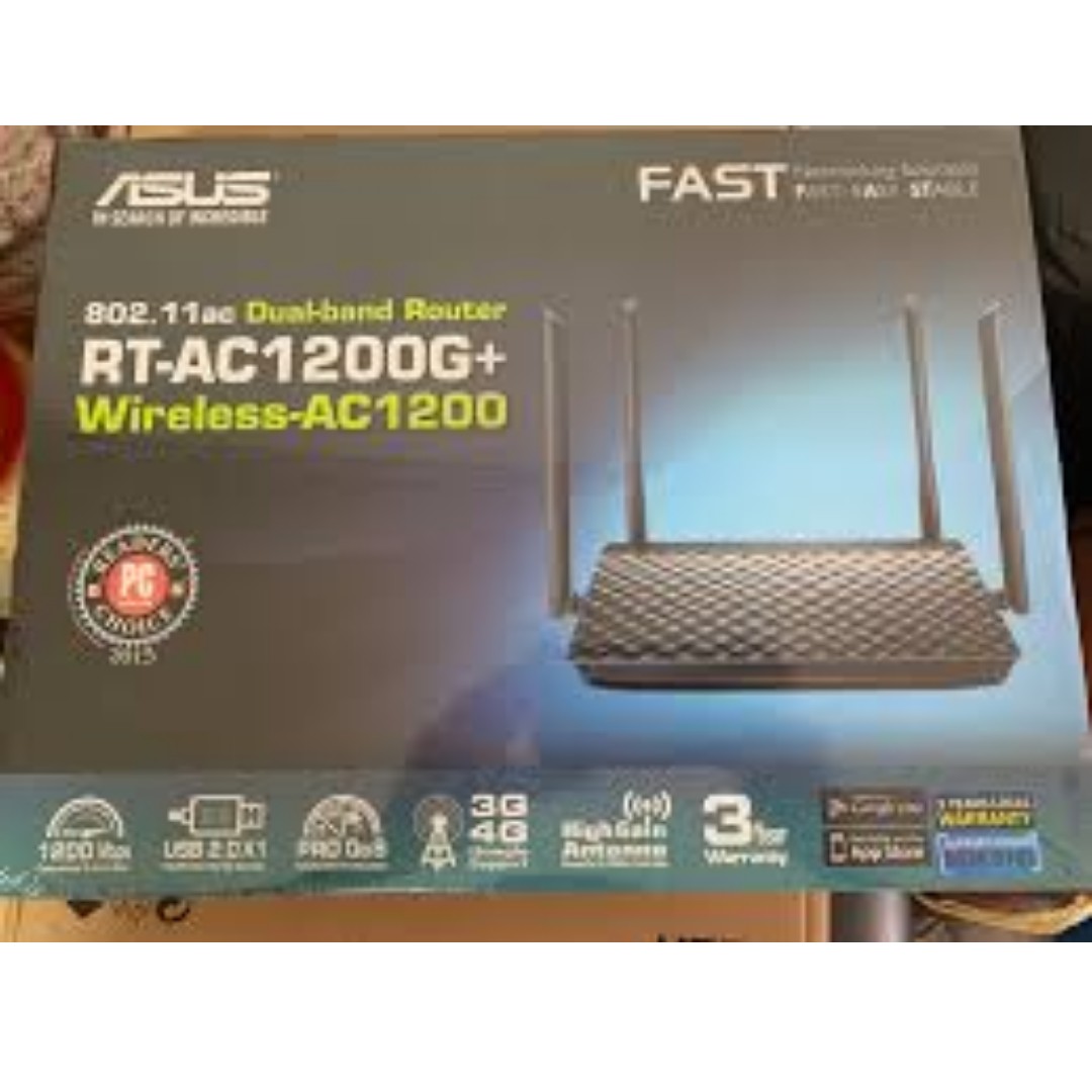 ASUS Wireless AC-1200 Router, Computers & Tech, Parts & Accessories ...