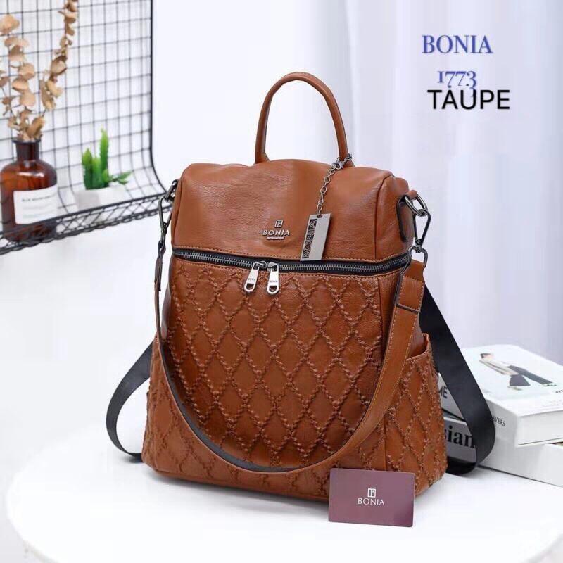 Bonia Backpack, Luxury, Bags & Wallets on Carousell