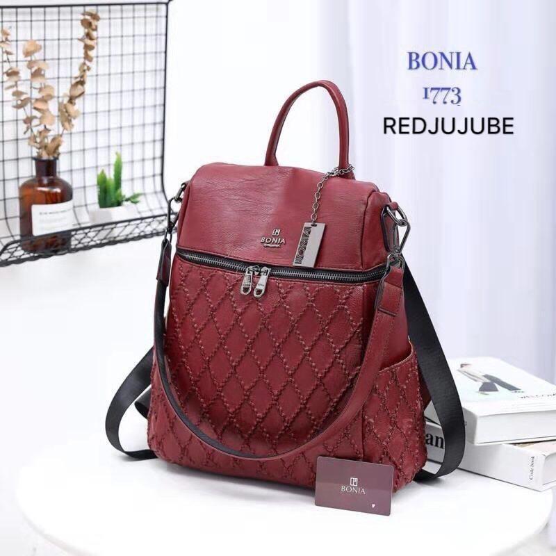 Bonia Backpack, Luxury, Bags & Wallets on Carousell