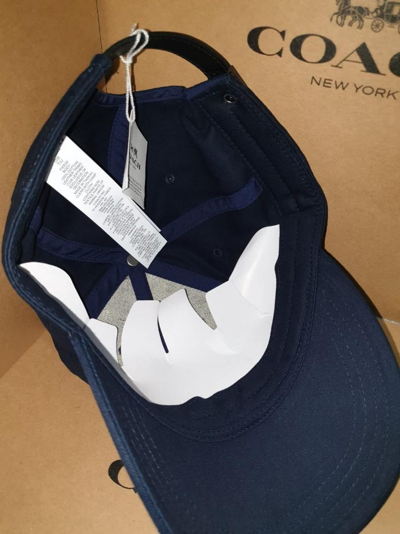 Coach Varsity C Cap Cotton, Men's Fashion, Watches & Accessories, Caps ...