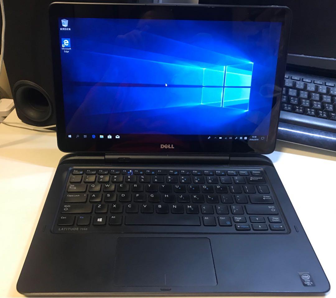 Dell Latitude 7350 2 in 1 平板電腦, Intel Core-m 8GB Ram, 256GB SSD，13吋 ...