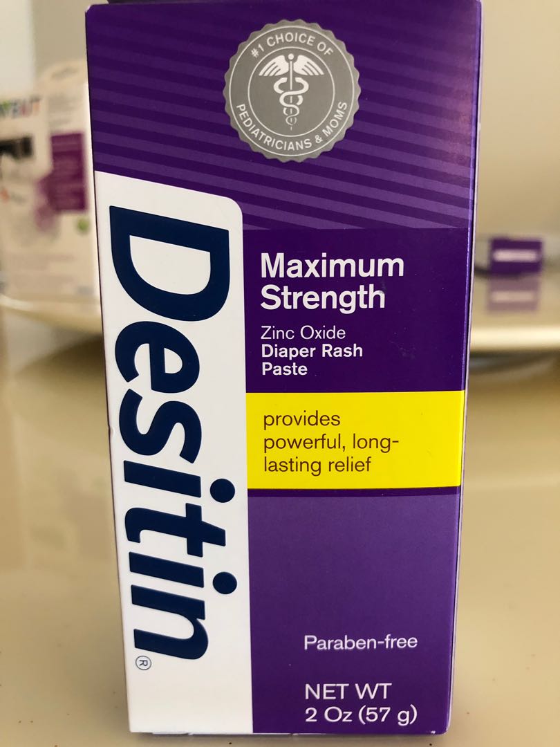 Desitin Diaper Rash Cream, Babies & Kids, Bathing & Changing, Diapers ...