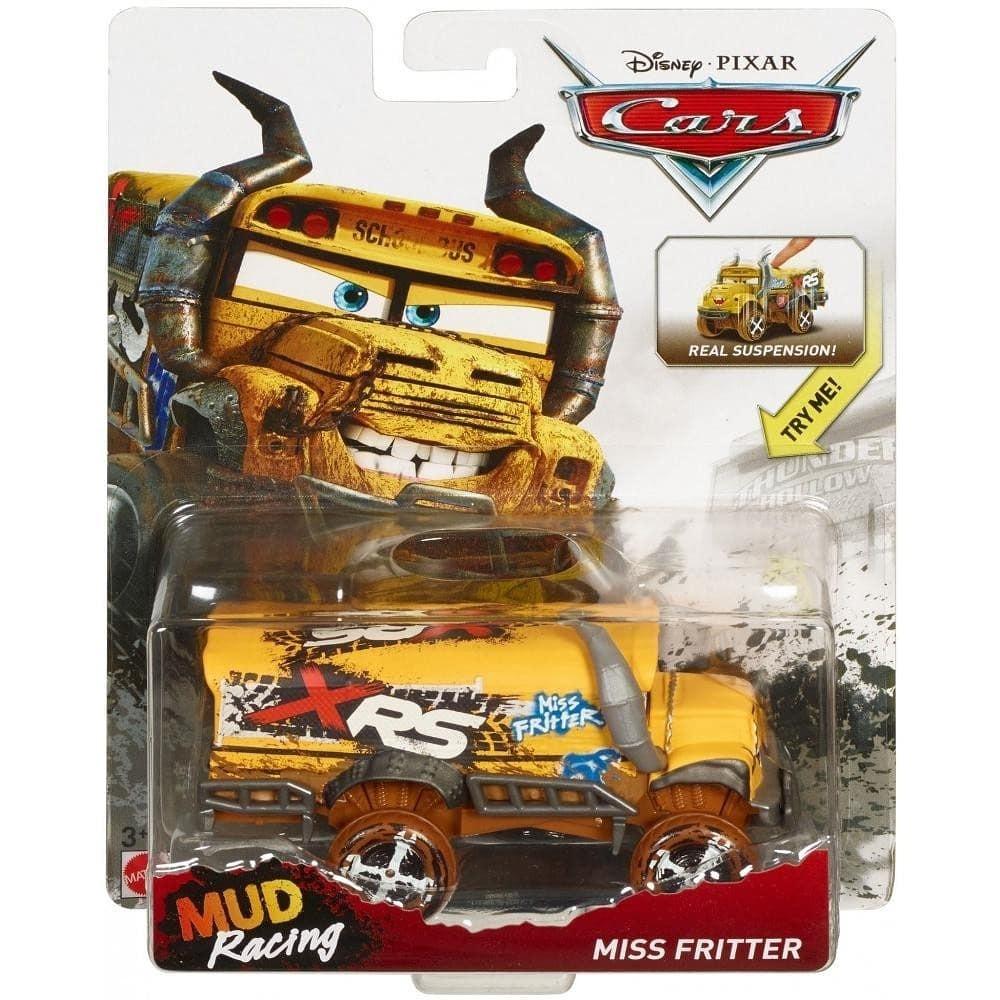 Disney Cars Die cast Toys Lightning McQueen Mater Miss Fritter Arvy Mud ...