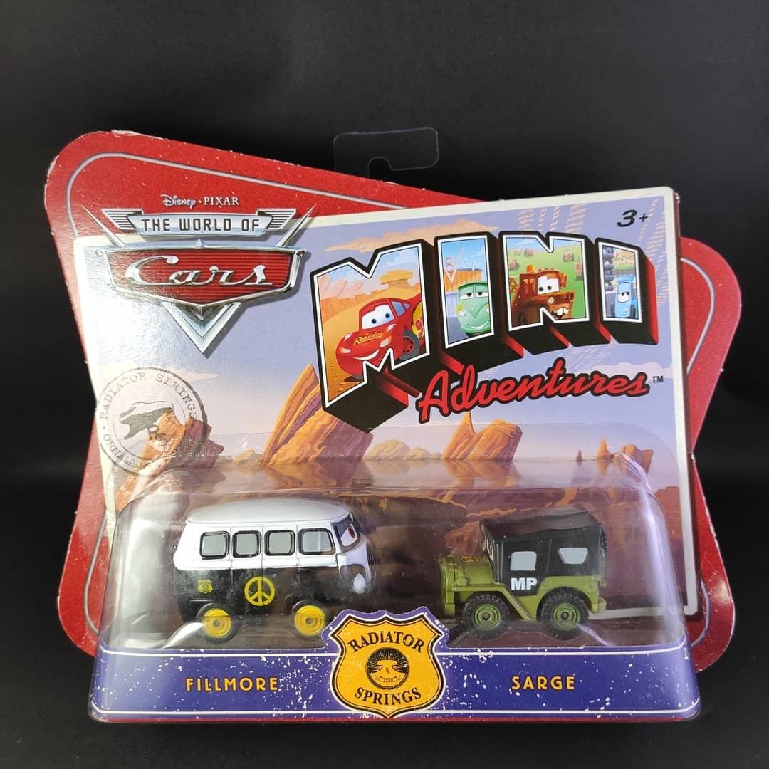 Disney Cars Die cast Toys Lightning McQueen Mater Miss Fritter Arvy Mud ...