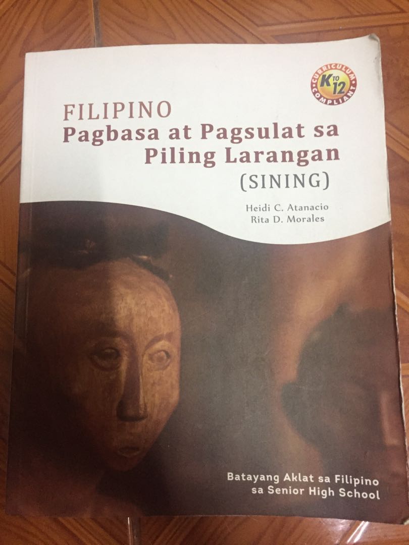 Filipino Pagbasa at Pagsulat sa Piling Larangan (Sining), Hobbies ...