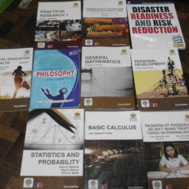 Grade 11 And 12 Stem, Abm, Gas, Humss Text Books, Hobbies & Toys, Books ...