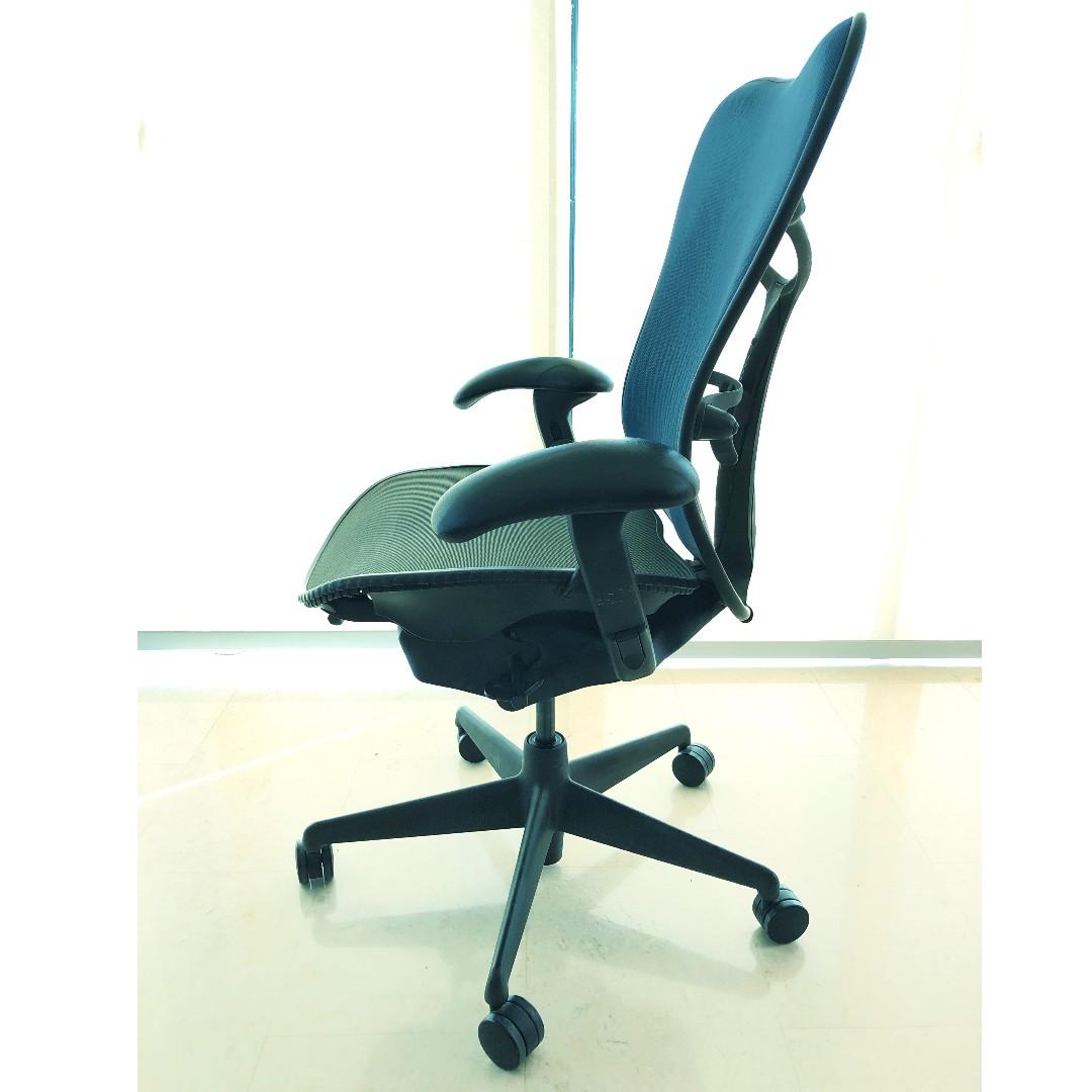 Herman Miller Mirra Chair (Two), Furniture & Home Living, Furniture ...
