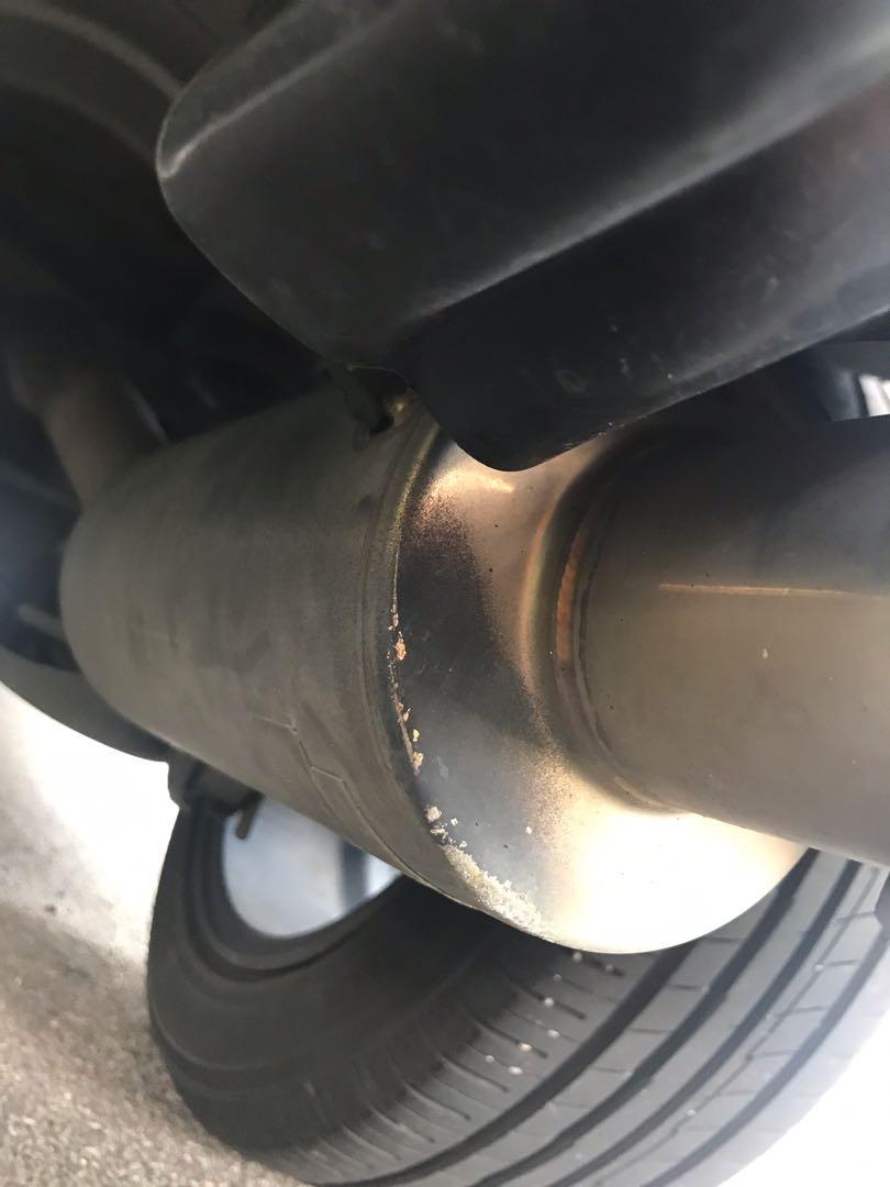 Honda Fit GE6 Spoon Exhaust N1, Car Accessories, Accessories on Carousell