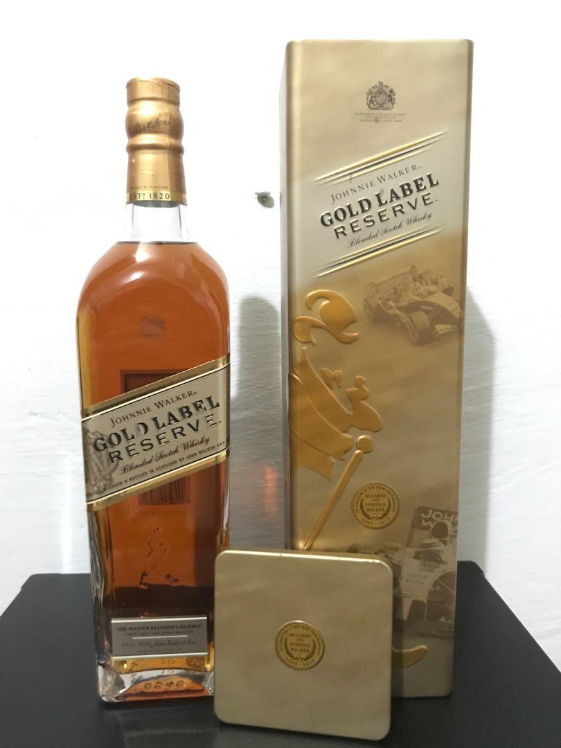 Johnnie Walker Gold Label Limited Ed., Food & Drinks, Alcoholic ...
