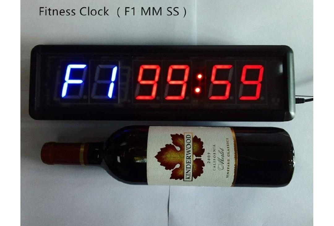 Larger LED Digital Interval Training Timer Best for Gym Crossfit ...