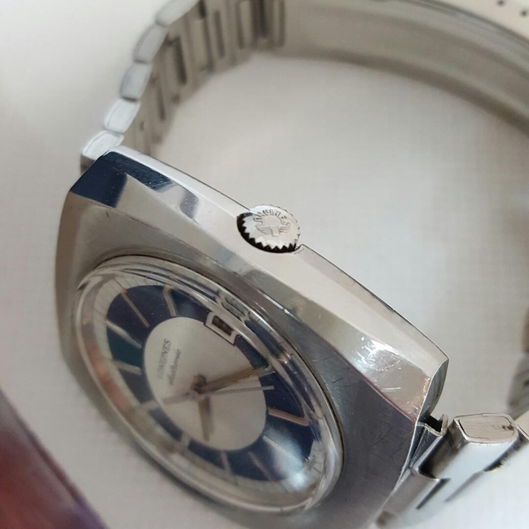 Longines Electronic Automatic Steel Watch, Luxury, Watches on Carousell