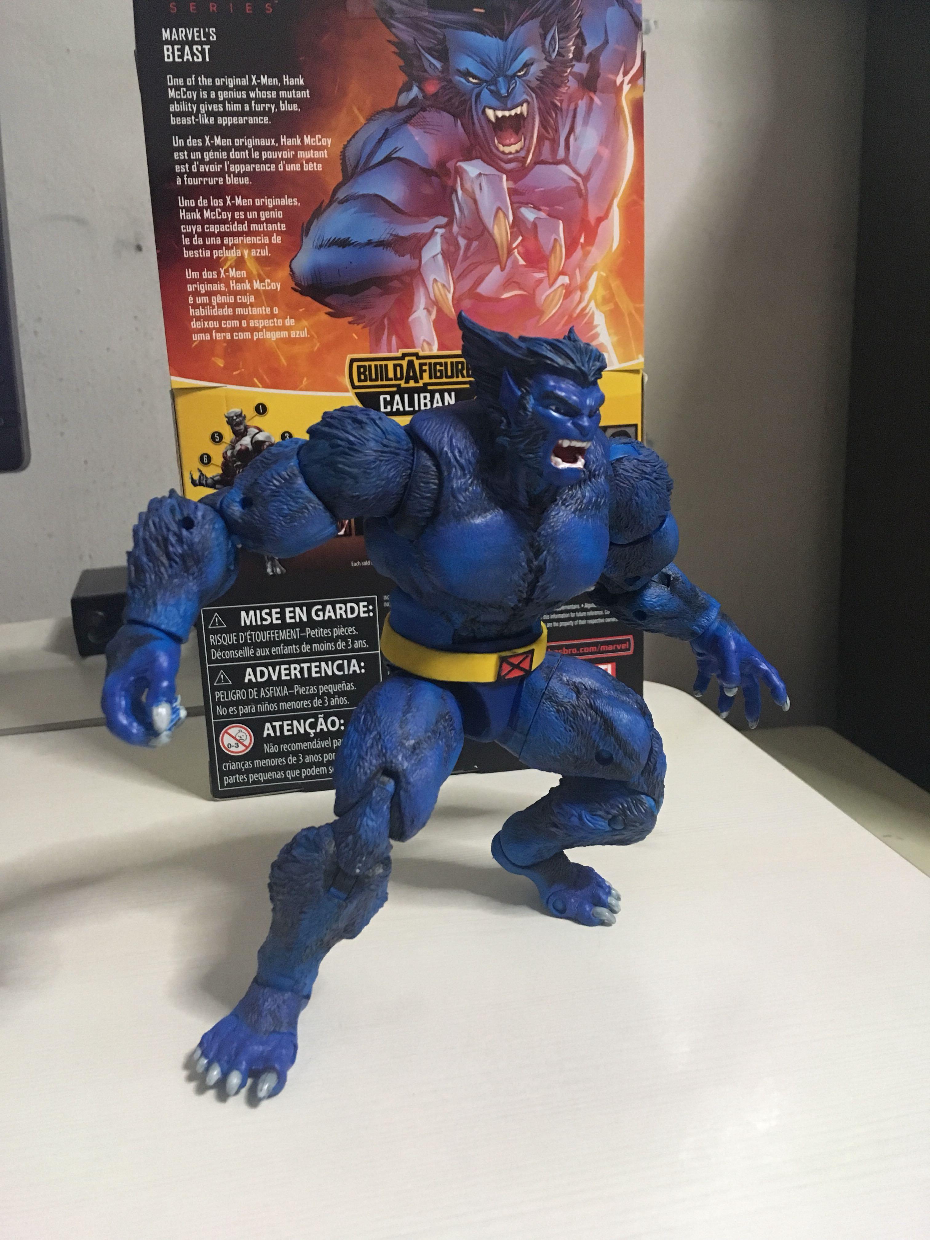 Marvel Legends X-Men Beast [Custom], Hobbies & Toys, Toys & Games on ...