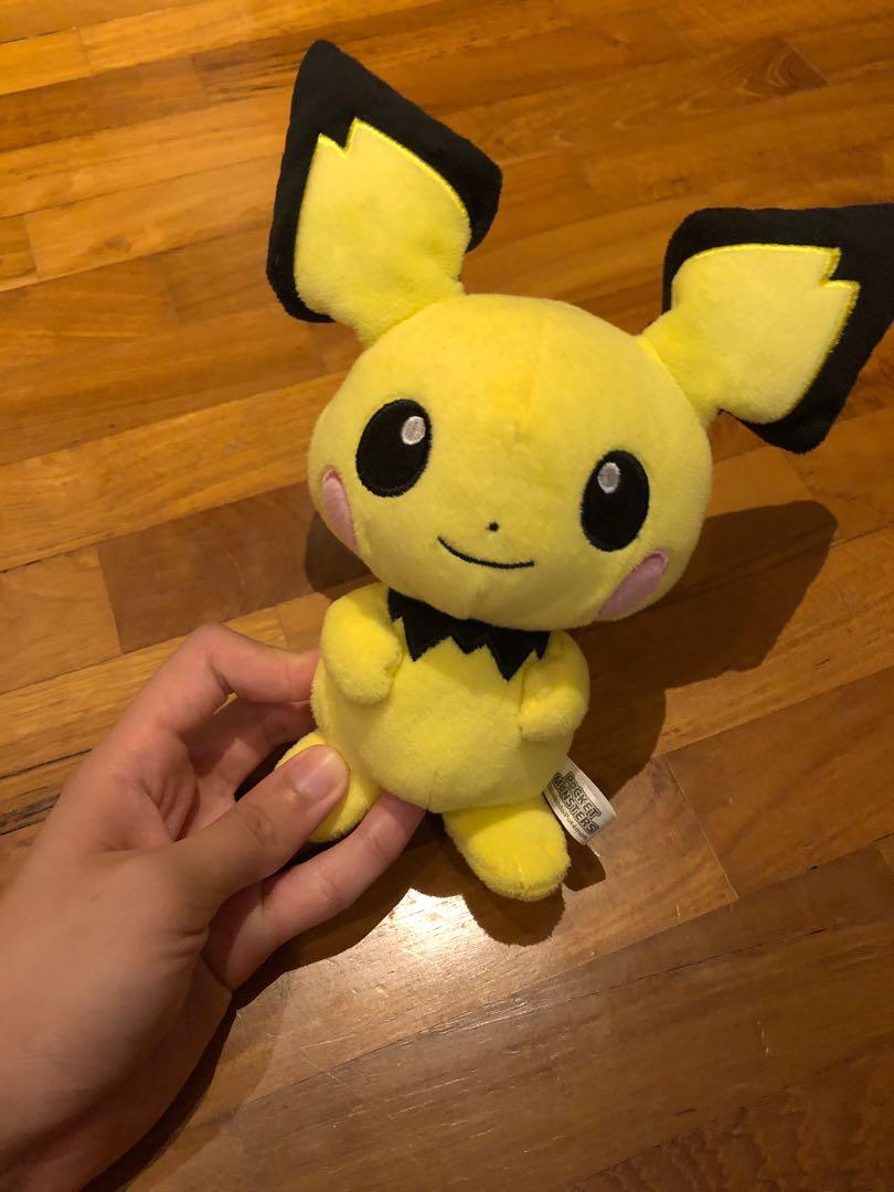 Pokemon Pichu plush, Hobbies & Toys, Toys & Games on Carousell