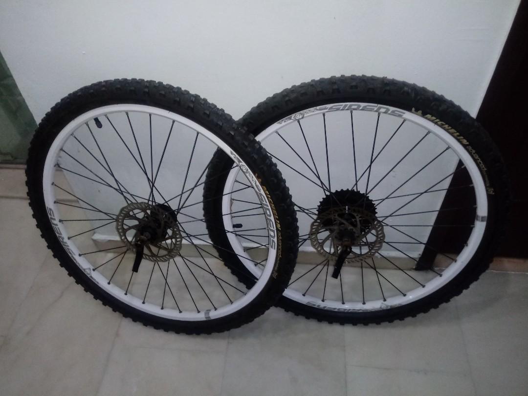 Polygon Sirens Wheelset, Sports Equipment, Bicycles & Parts, Bicycles ...
