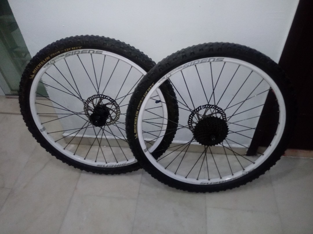 Polygon Sirens Wheelset, Sports Equipment, Bicycles & Parts, Bicycles ...