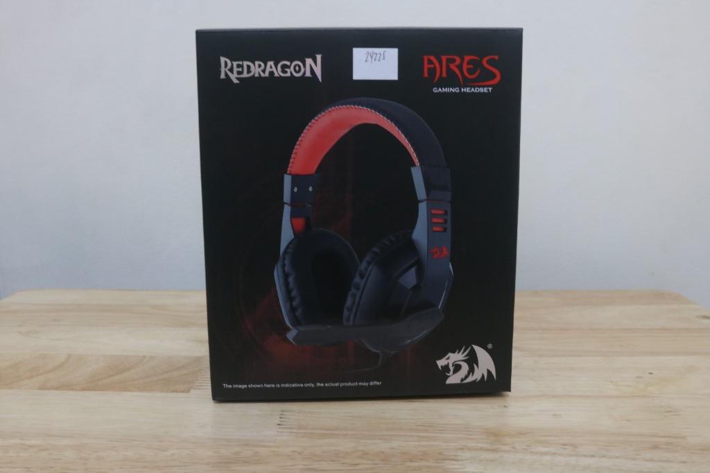 Redragon H120 Ares Gaming Headset, Wired Over Ear PC Gaming Headphones ...