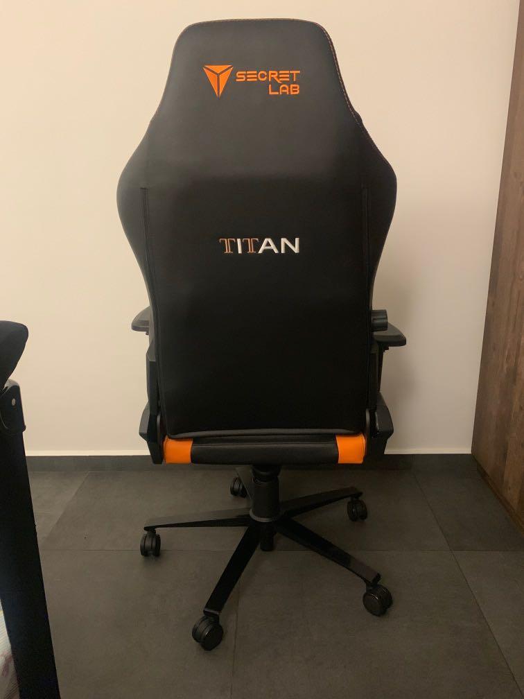 Secretlab TITAN Gaming Chair (Amber), Furniture & Home Living ...