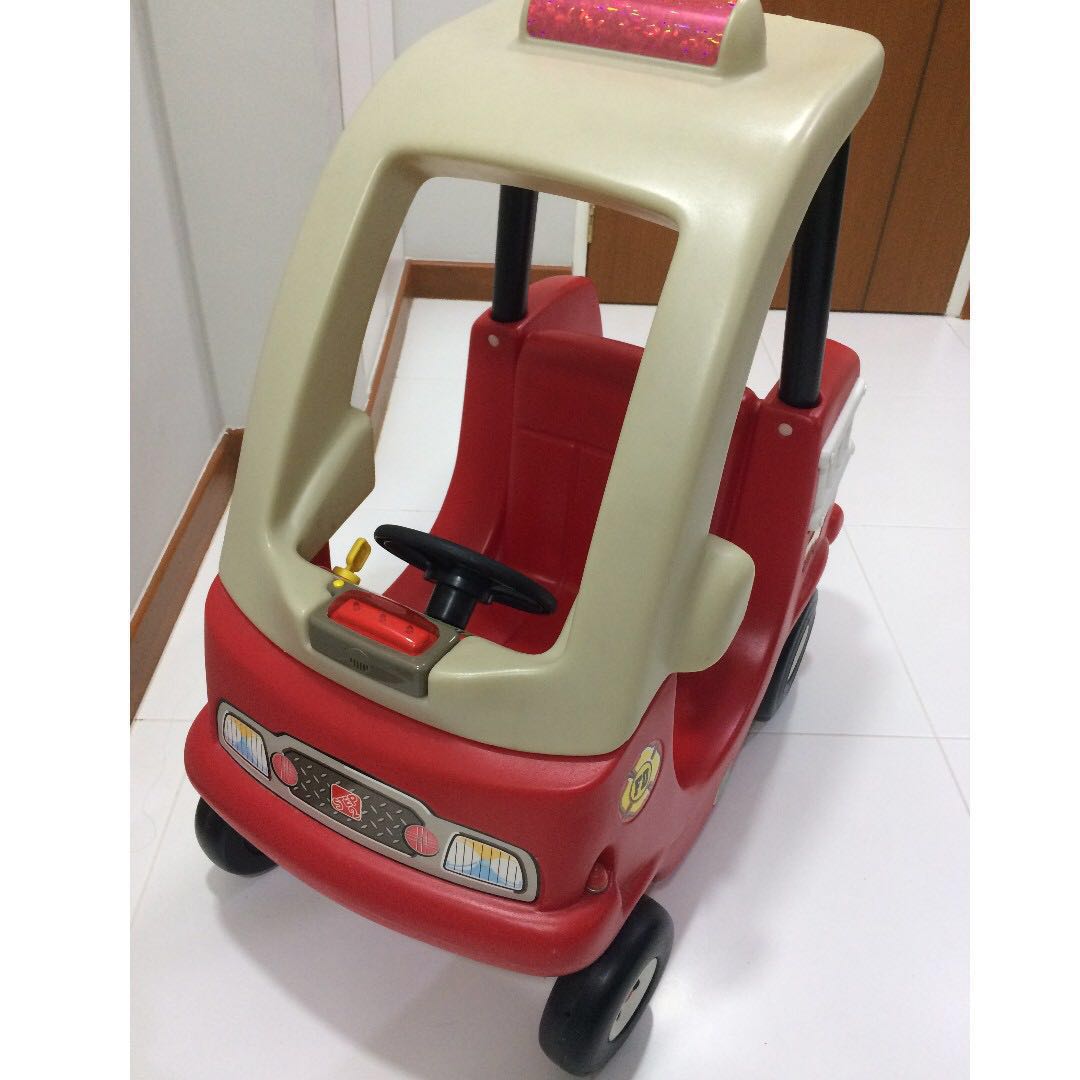 Step 2 Fire Truck (2 Pax), Hobbies & Toys, Toys & Games on Carousell