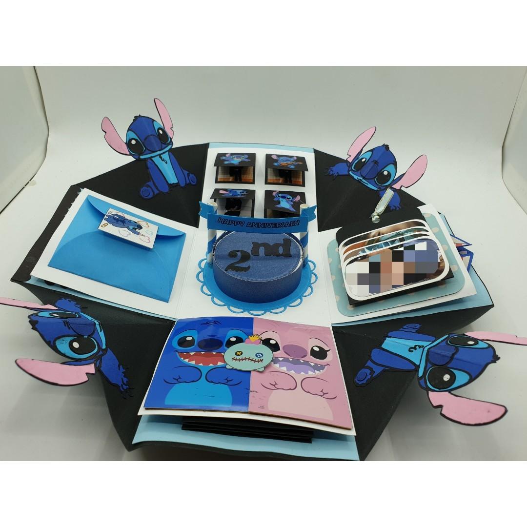 Stitch Explosion Box - Gift Box, Design & Craft, Others on Carousell