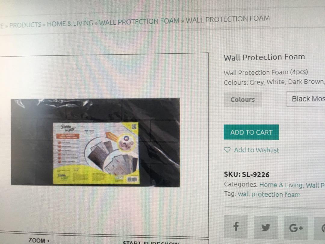 Wall protection foam, Babies & Kids, Baby Nursery & Kids Furniture ...