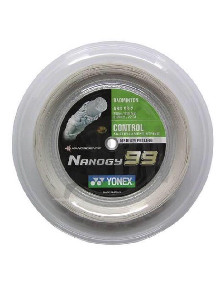 Yonex Nanogy 99 Badminton String-Reel, Sports Equipment, Sports & Games ...