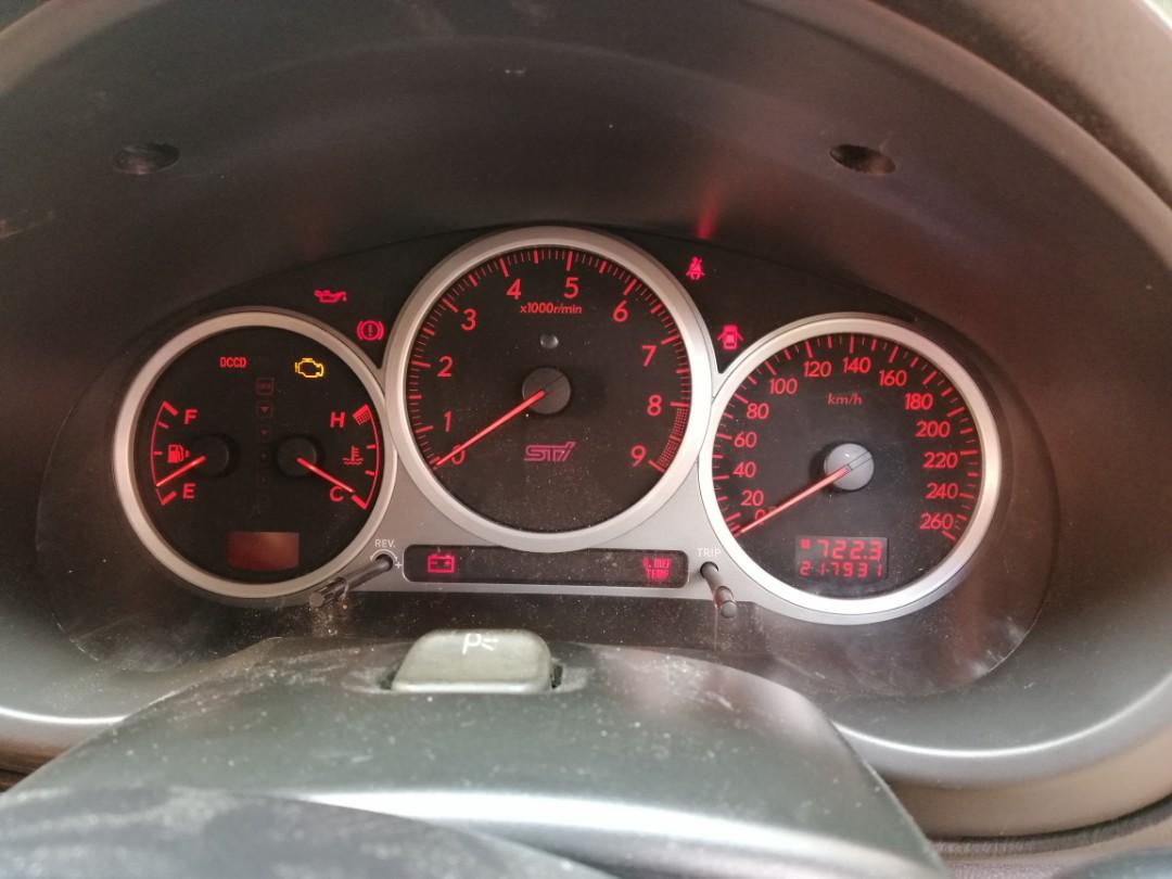 2005-2007 subaru sti optitron meter, Car Accessories, Accessories on ...