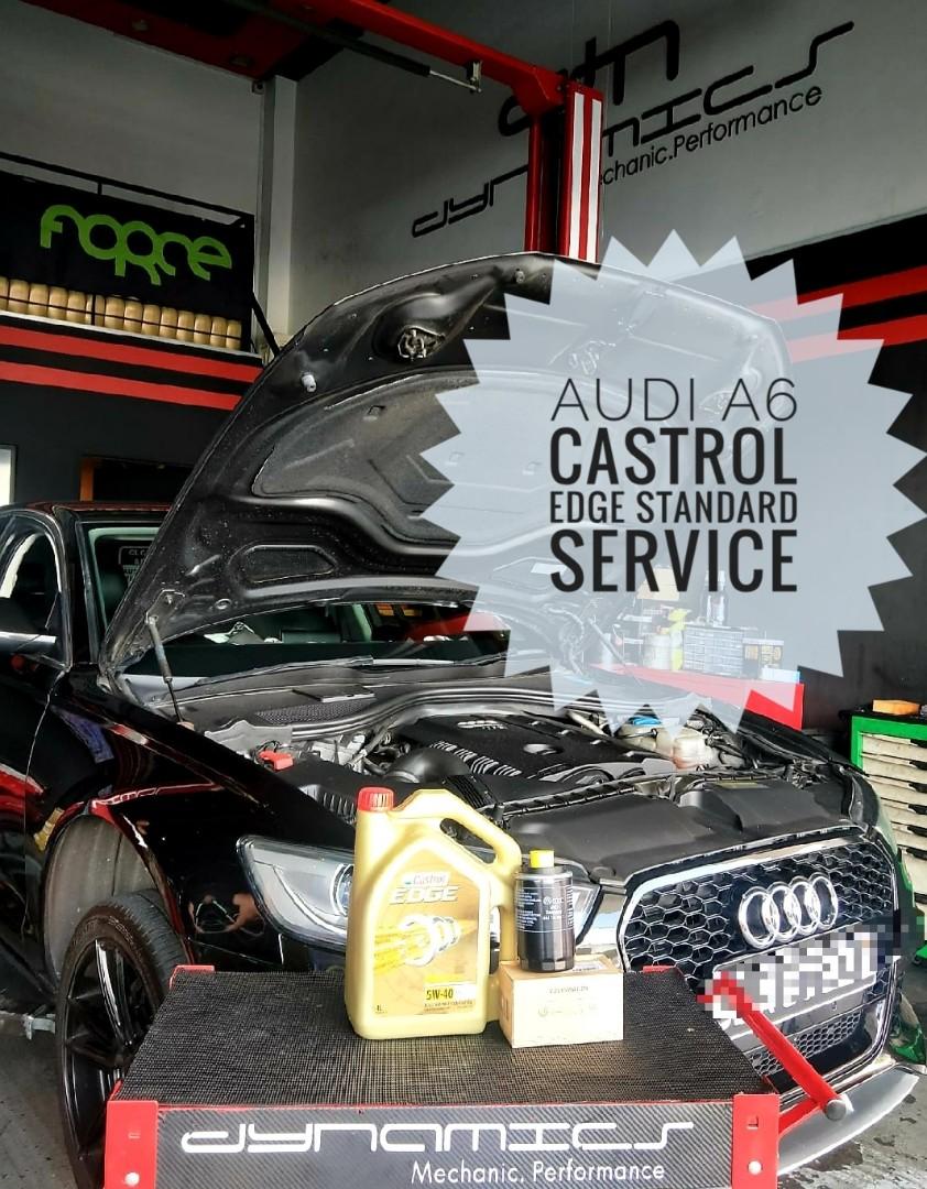 AUDI: Castrol Edge Titanium Standard 10k Service package, Car ...