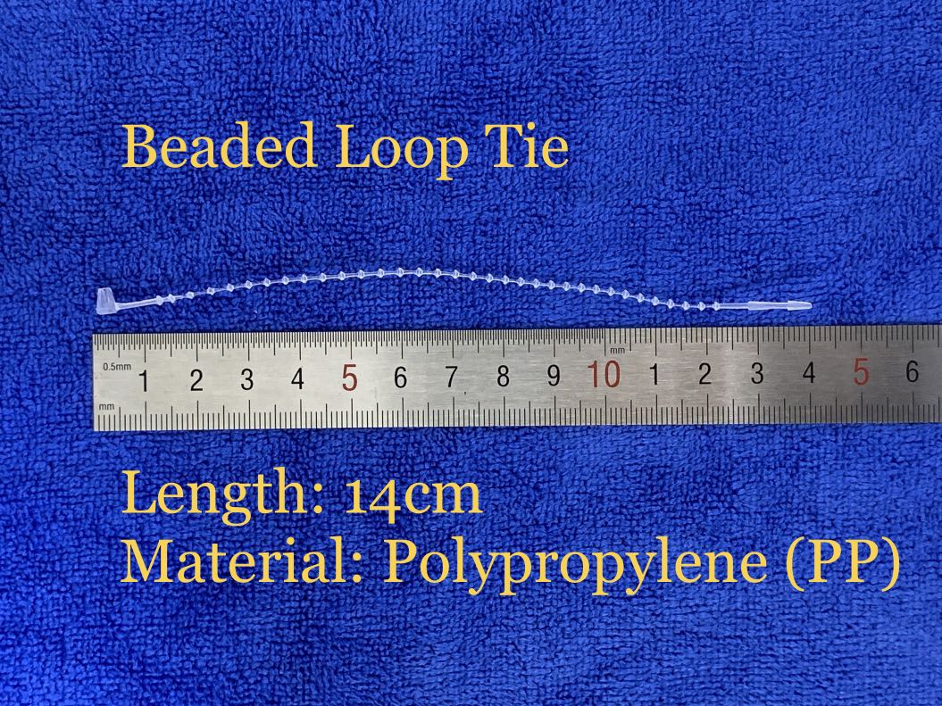 Beaded Loop Ties 14cm, Furniture & Home Living, Gardening, Pots ...