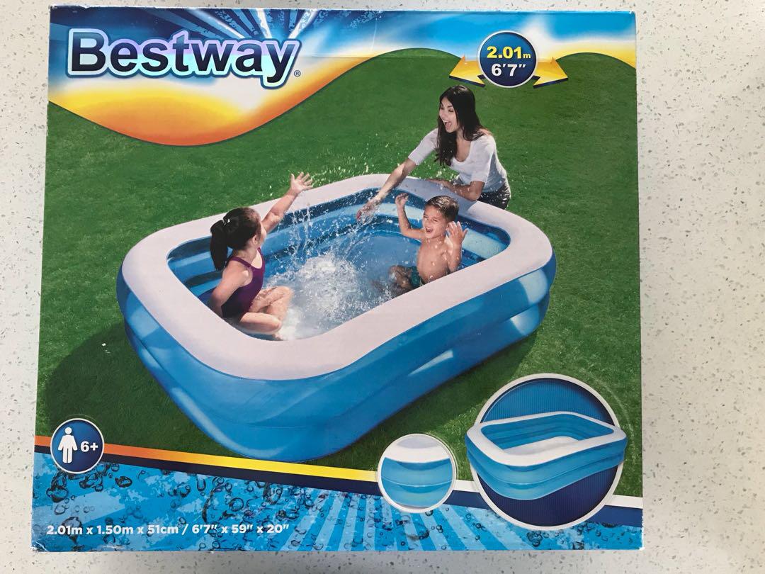 Bestway inflatable pool, Sports Equipment, Sports & Games, Billiards ...