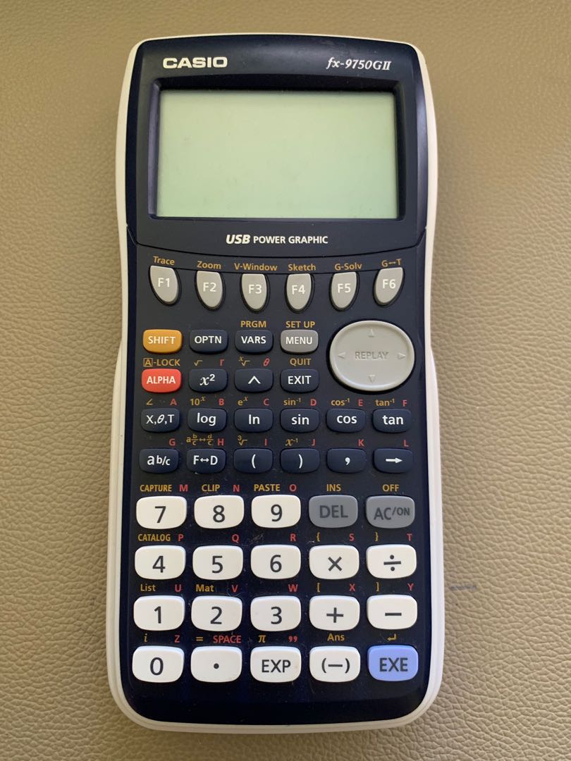 Casio fx-9750GII, Electronics, Others on Carousell