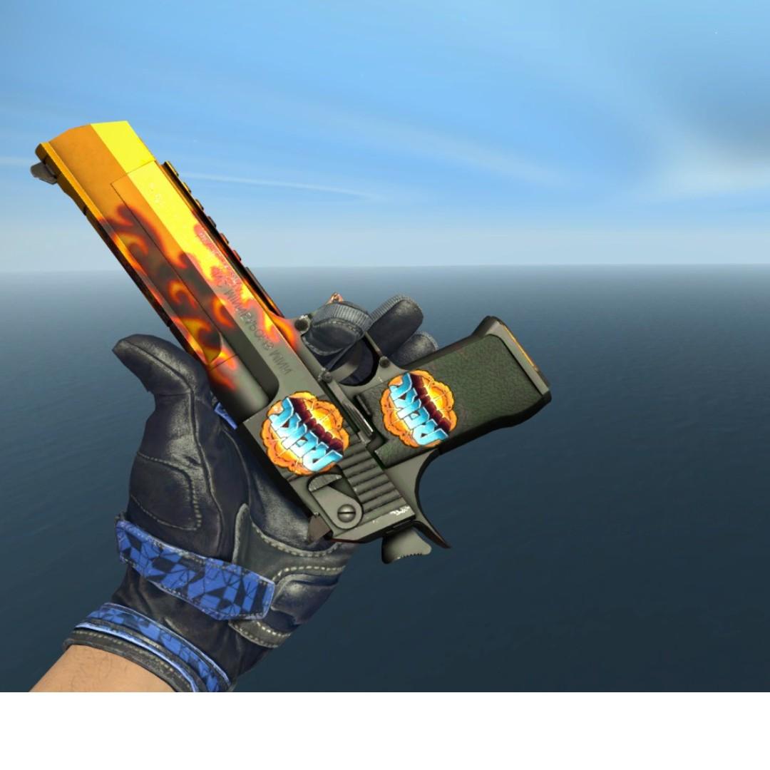 CSGO - Desert Eagle | Blaze FN, Video Gaming, Gaming Accessories, Game ...