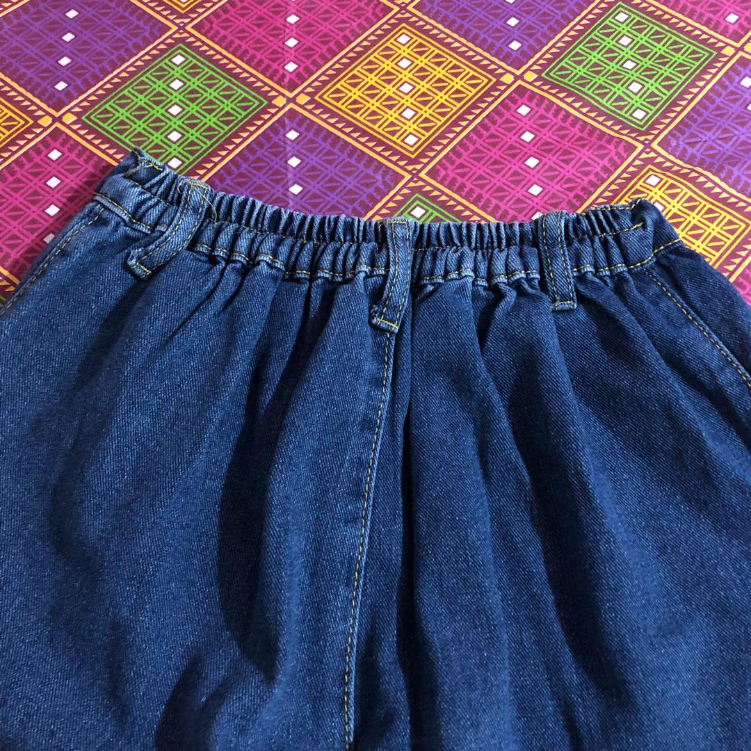 Denim Squarepants, Women's Fashion, Bottoms, Other Bottoms on Carousell