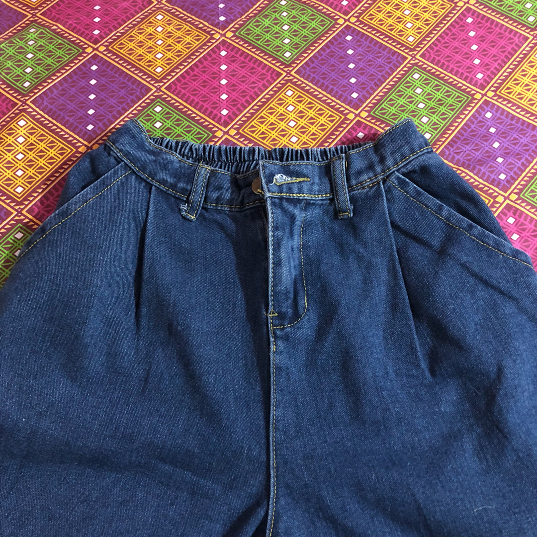 Denim Squarepants, Women's Fashion, Bottoms, Other Bottoms on Carousell