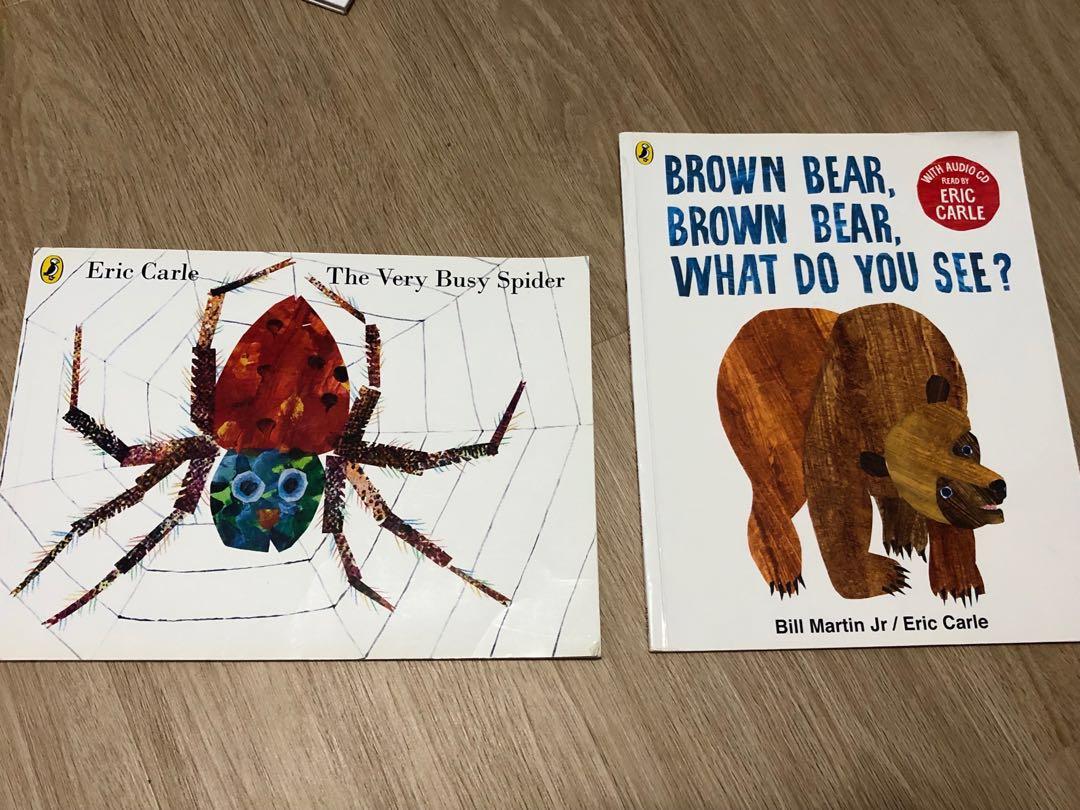Eric Carle - The Very Hungry Caterpillar, Brown Bear & The Very Busy ...