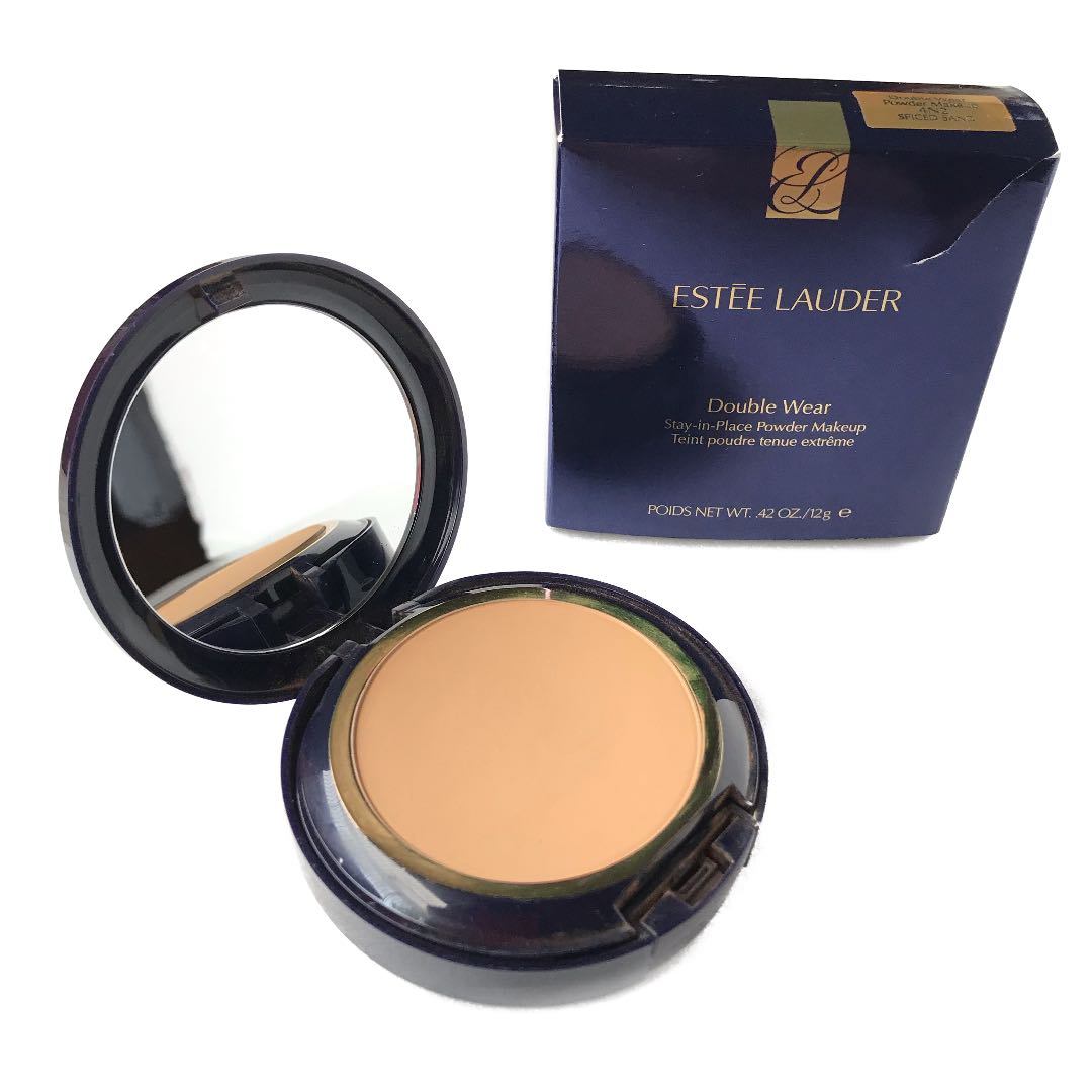 ESTEE LAUDER Double Wear Powder Foundation, Beauty & Personal Care ...