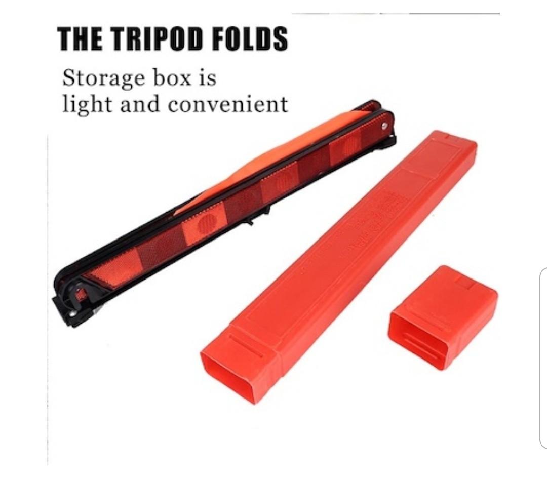 Foldable breakdown sign, Car Accessories, Accessories on Carousell